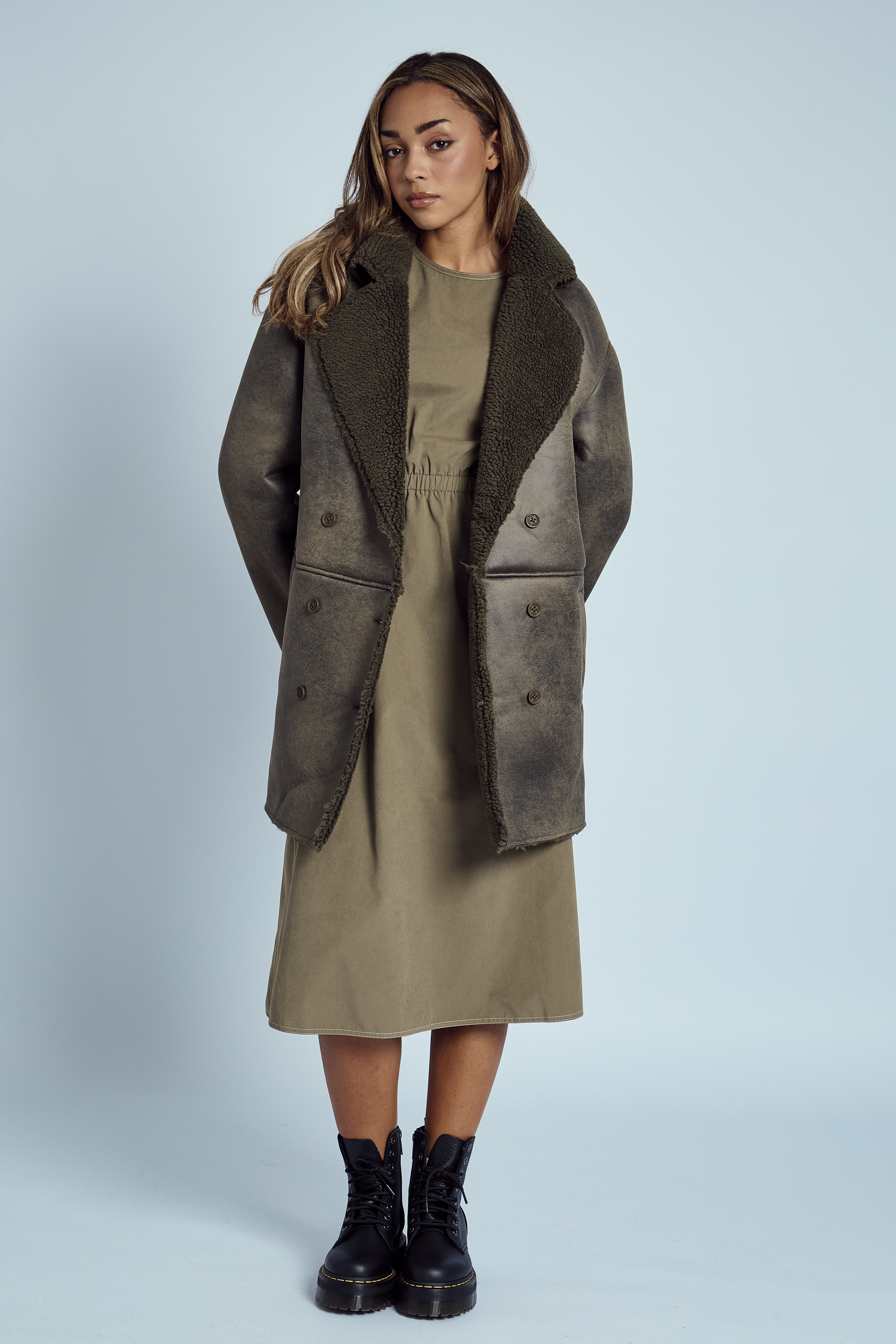DANICA BONDED SHERPA JACKET – Native Youth