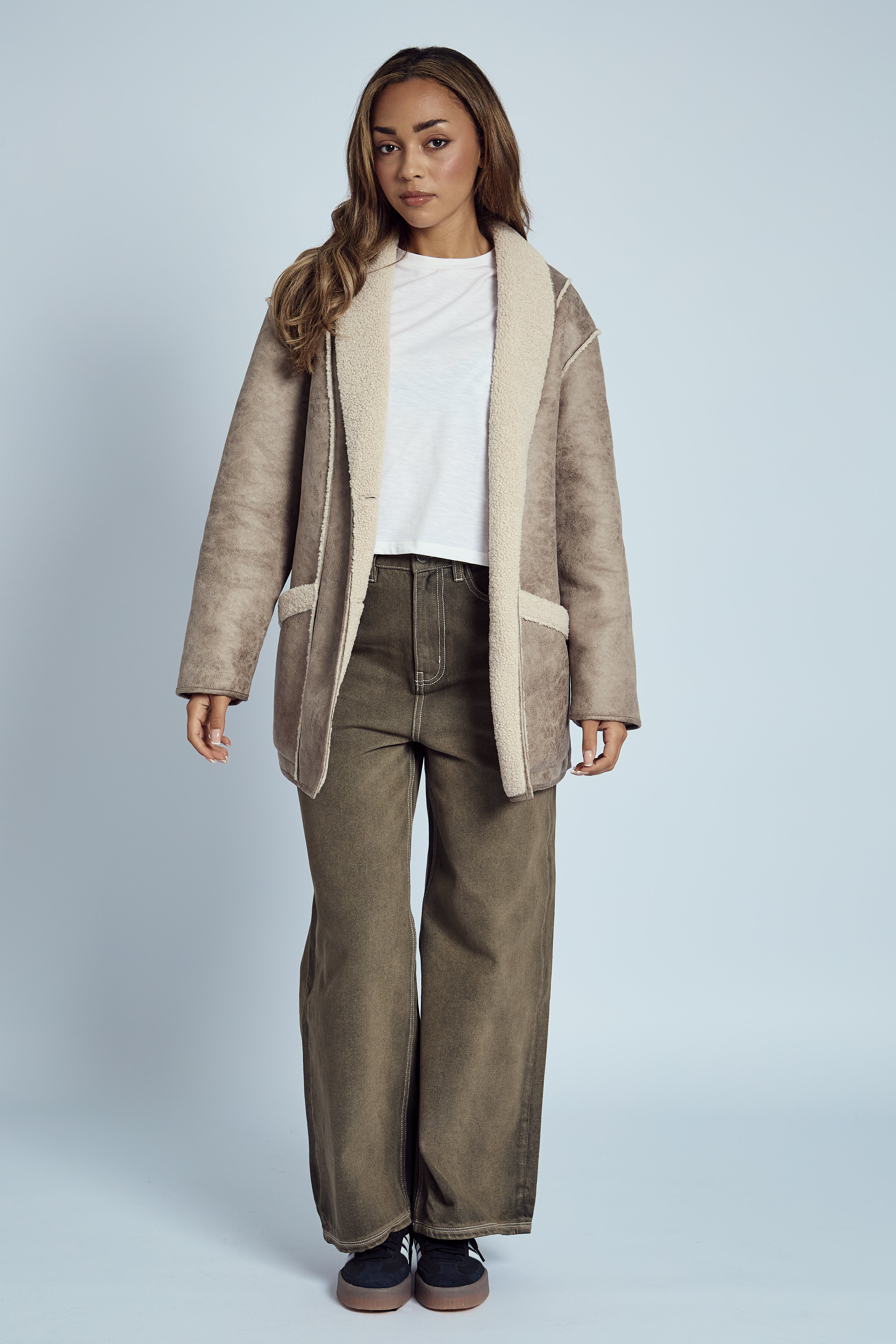CLAINE VINTAGE AVIATOR JACKET – Native Youth