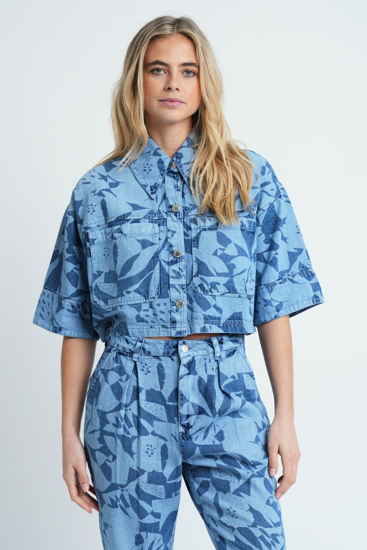 COUPAGE LASER PRINT DENIM JACKET – Native Youth