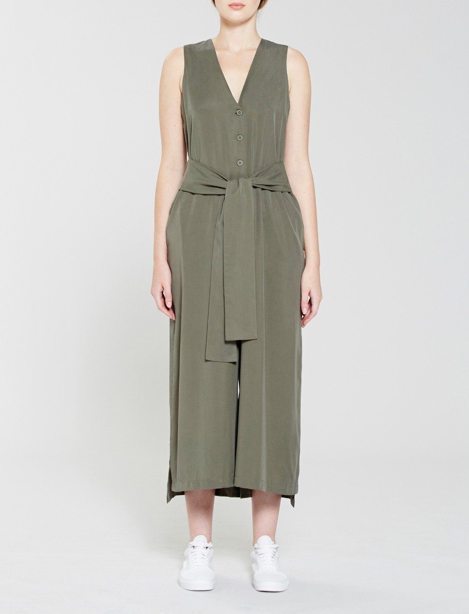 Shop Women's Olive Aster Jumpsuit | Jumpsuits | Native Youth